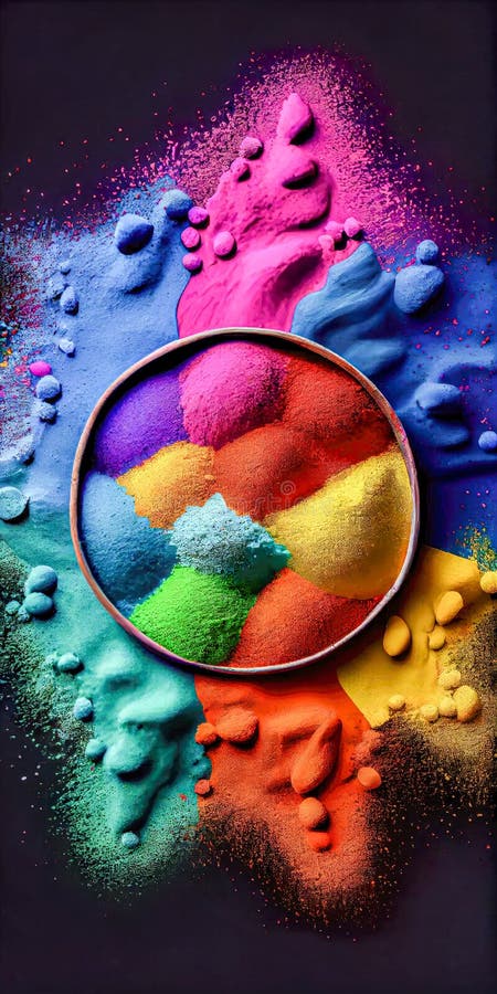 Feb-March Celebration of the Arrival of Spring at the Holi Festival of ...