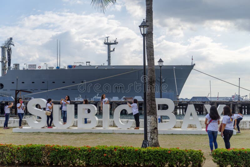 Feb 26,2017 Subic Bay Port at Subic Editorial Photo - Image of navy ...
