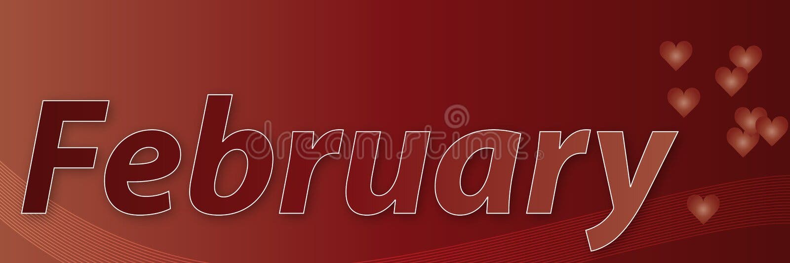 Banner Months of the Year Set Stock Vector - Illustration of headlines ...