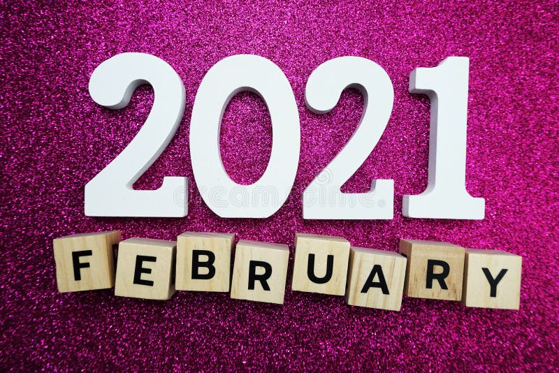 29 February Alphabet Letter with Space Copy on Wooden Background Stock ...