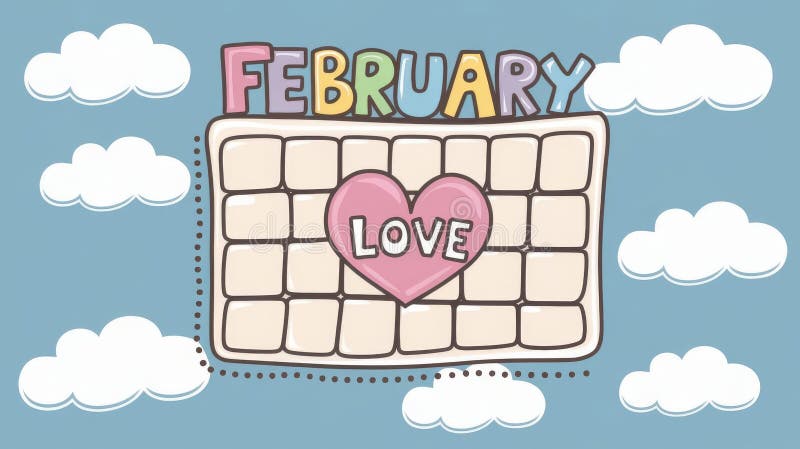 February Month Stock Illustrations – 60,829 February Month Stock ...