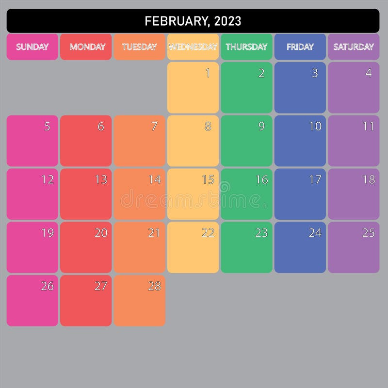 2023 Editable Calendar Stock Illustrations – 1,272 2023 Editable ...