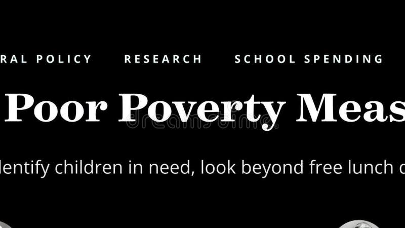 February 2023: Poverty Headlines Fast Sequence Stock Video - Video of ...