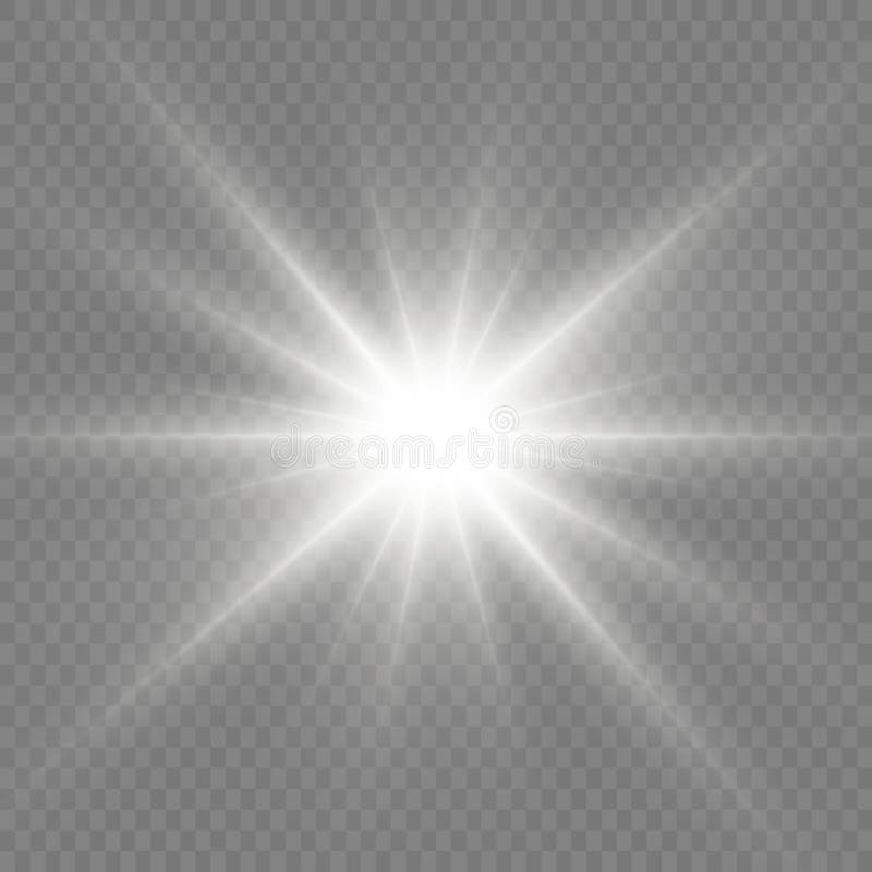 White bright Star. stock illustration. Illustration of blur - 177855743