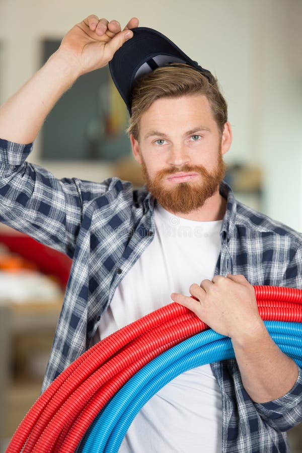Fed Up Worker Looking at Camera Stock Image - Image of darkhair, work ...