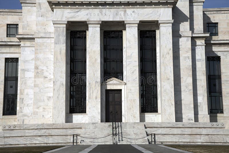 Fed View Two stock photo. Image of bank, finance, marble - 12686042