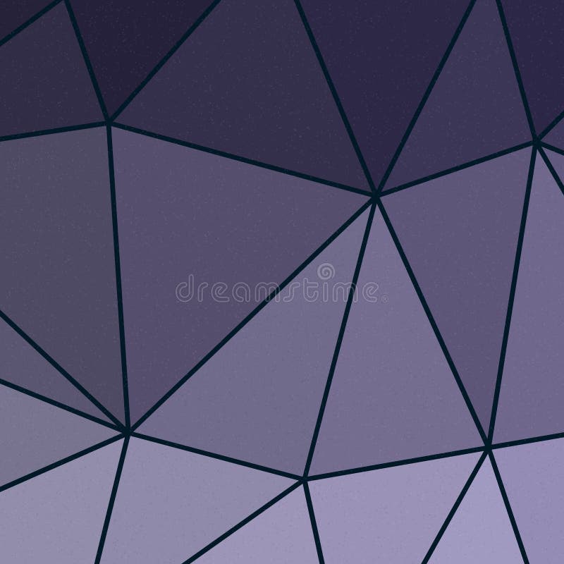 Federal Blue Color Abstract Color Low-Polygones Generative Art ...