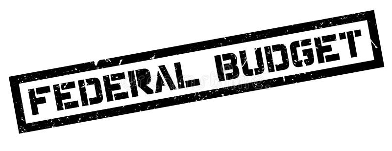 Federal Budget Rubber Stamp Stock Vector - Illustration of financial ...