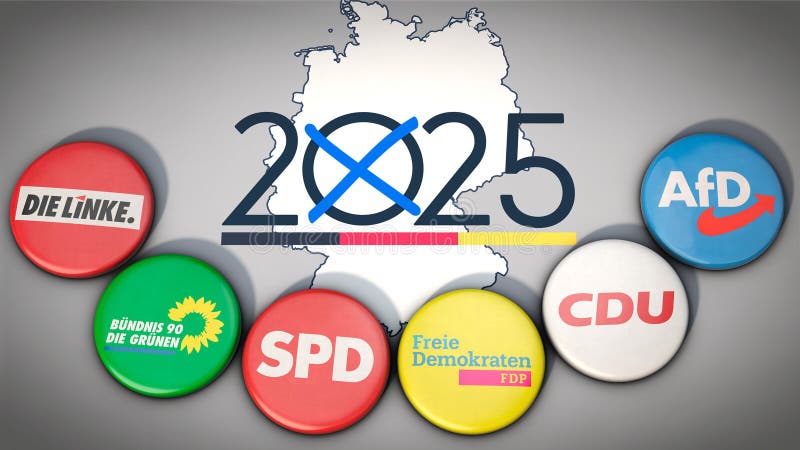 2025 Federal Election in Germany and the Parties Running Editorial ...