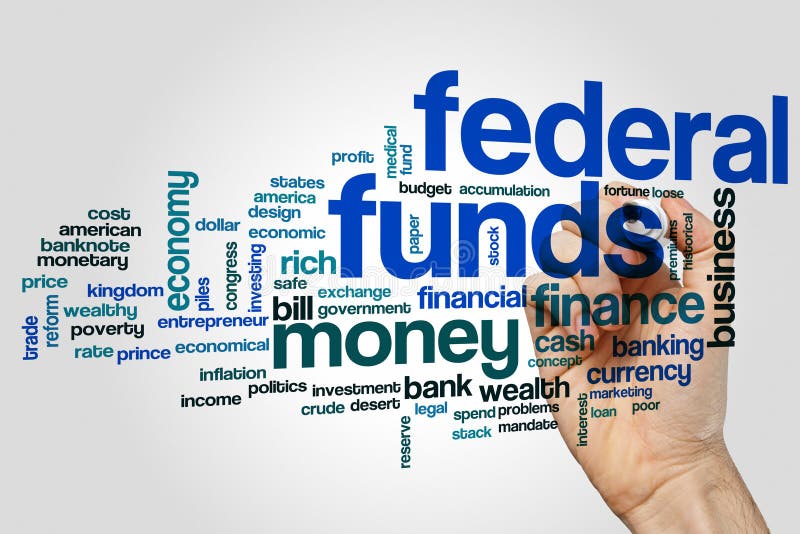 Federal Government Word Cloud Concept on Grey Background Stock ...