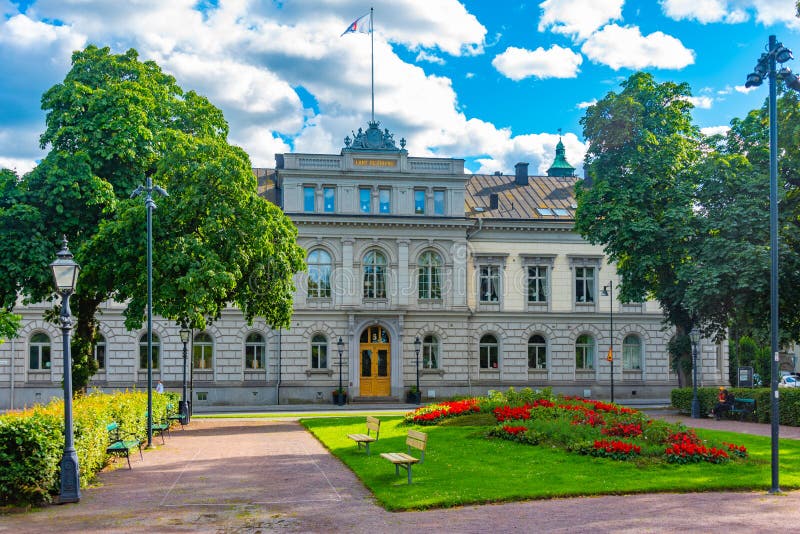 Federal Government Office in Swedish Town Jonkoping Stock Image - Image ...