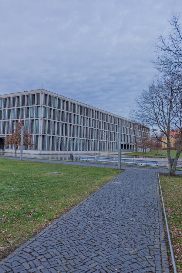 The Federal Labor Court in Erfurt, Thuringia Stock Image - Image of ...