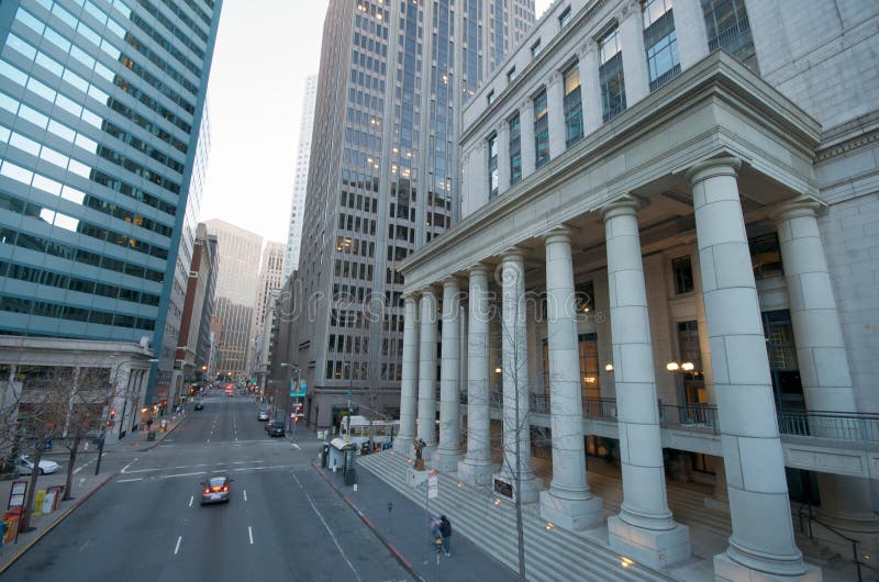 Federal Reserve Bank of San Francisco Stock Image - Image of finance ...