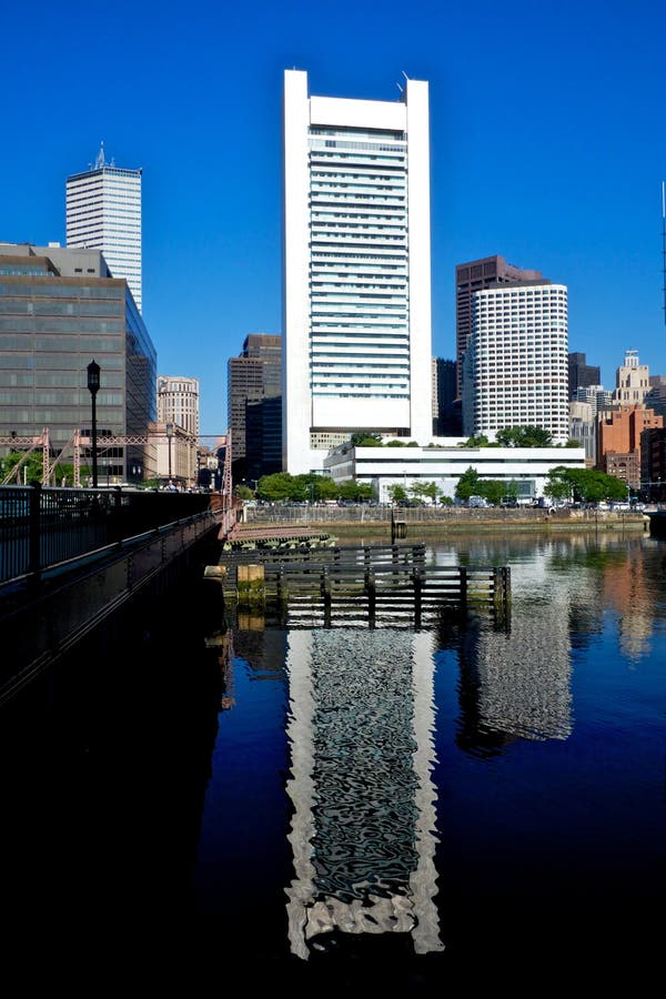 Federal Reserve Building in Boston Stock Image - Image of bostonian ...
