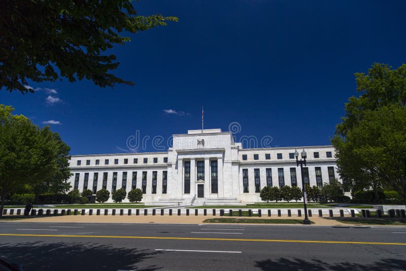 Federal Reserve Bank, Washington, DC, USA Stock Image - Image of bank ...