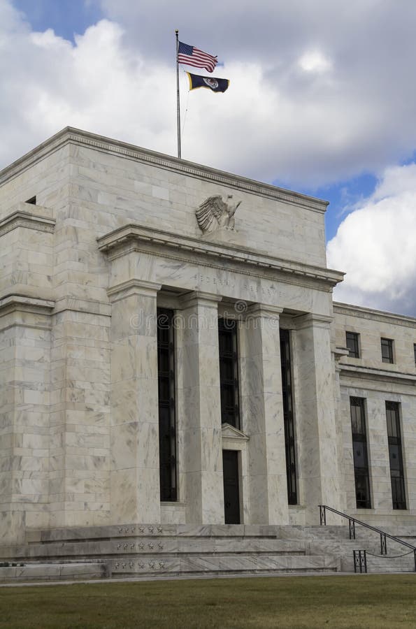 Federal Reserve Bank, Washington, DC, USA Stock Image - Image of bank ...