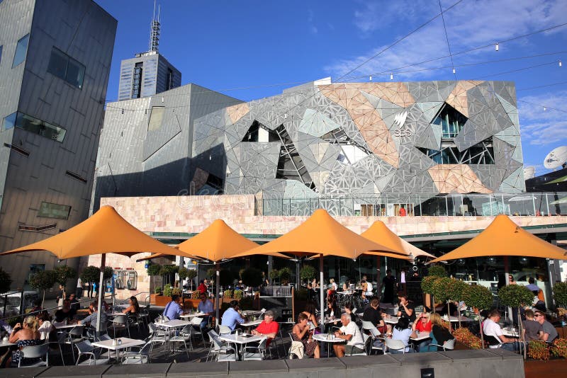 Federation Square editorial photo. Image of activity - 29674356