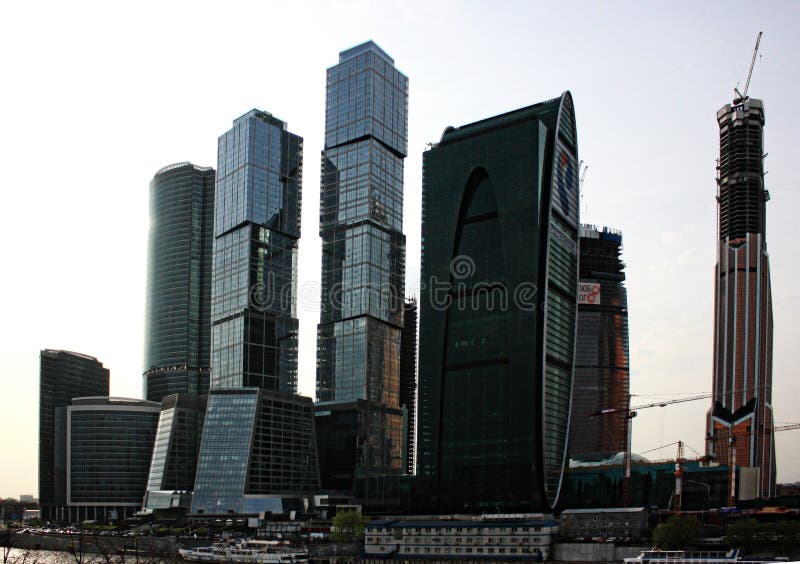 Federation Tower, 2012. Moscow Editorial Stock Image - Image of moscow ...