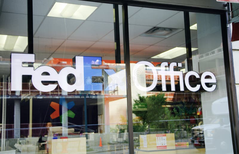 FedEx Office editorial stock photo. Image of conveyance - 99187848