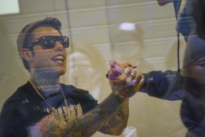 Fedez italian rapper editorial stock photo. Image of musician - 35924378