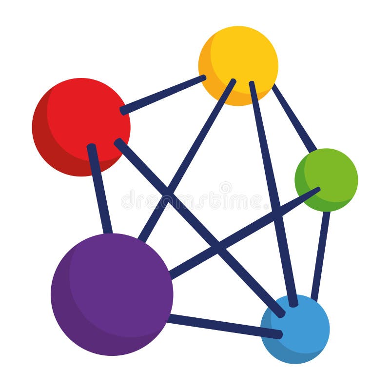 Fediverse network social stock vector. Illustration of tech - 310875082