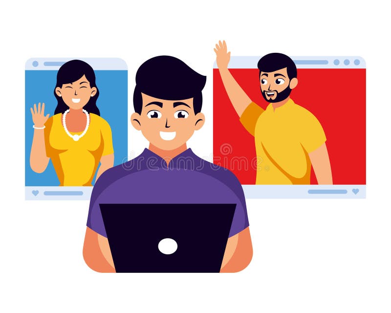 Fediverse social media stock vector. Illustration of application ...