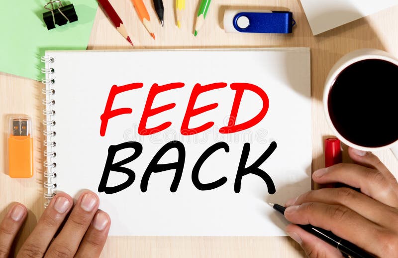 Feed back concept stock photo. Image of review, response - 196089682