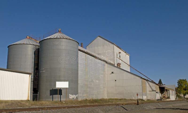 Feed distribution stock photo. Image of rail, tracks, building - 6865784