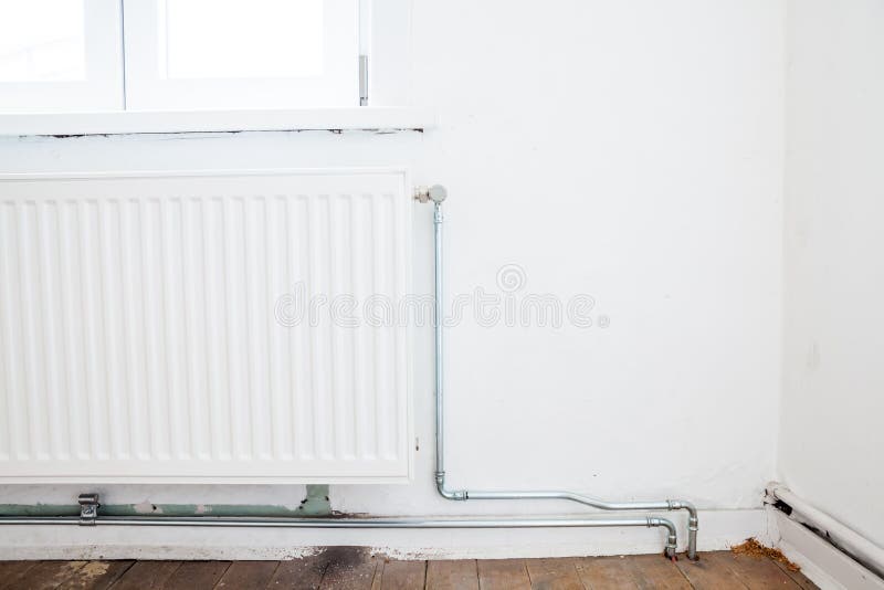Feed to the radiator stock photo. Image of heat, thermal - 83743372