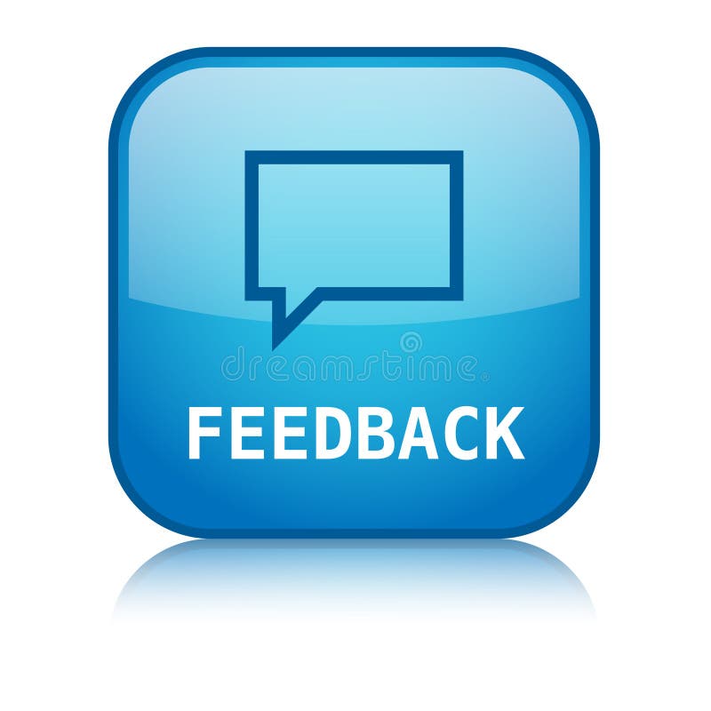 Feedback web button stock illustration. Illustration of ecommerce ...