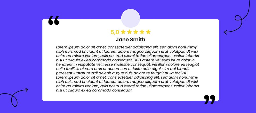 Feedback Box Banner, Speech Bubble Design. Web Template for Comments ...