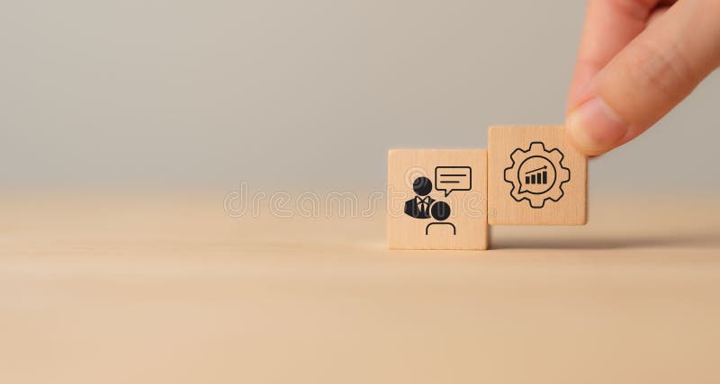 Feedback and Coaching, Performance Management Concept. Providing ...