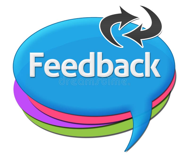 Feedback Cycle of Input Opinions Reviews Comments Stock Illustration ...