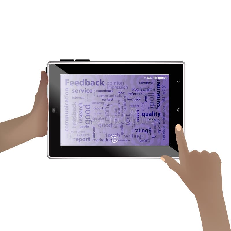 Feedback Concept of Business Development Stock Illustration ...