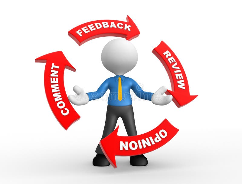 Feedback stock illustration. Illustration of circle, comment - 58789551