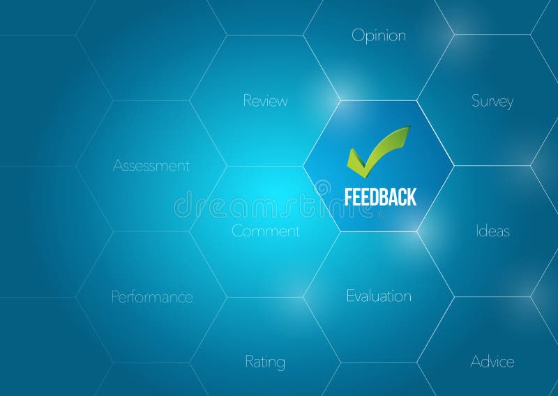 Feedback diagram stock illustration. Illustration of analysis - 30377268