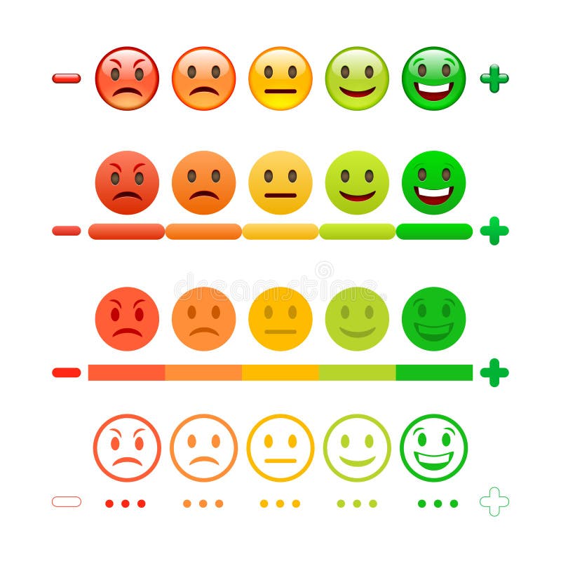 Evaluation Emoticons Stock Illustrations – 327 Evaluation Emoticons ...