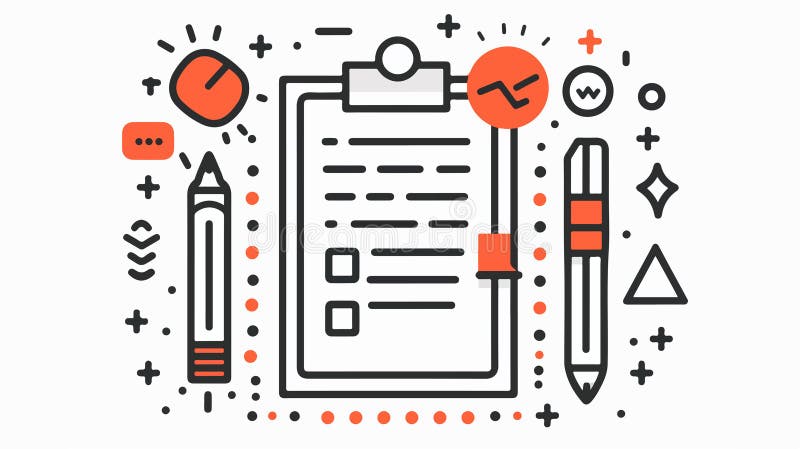 Professional Feedback Form Icon for Surveys and Reviews with Modern ...