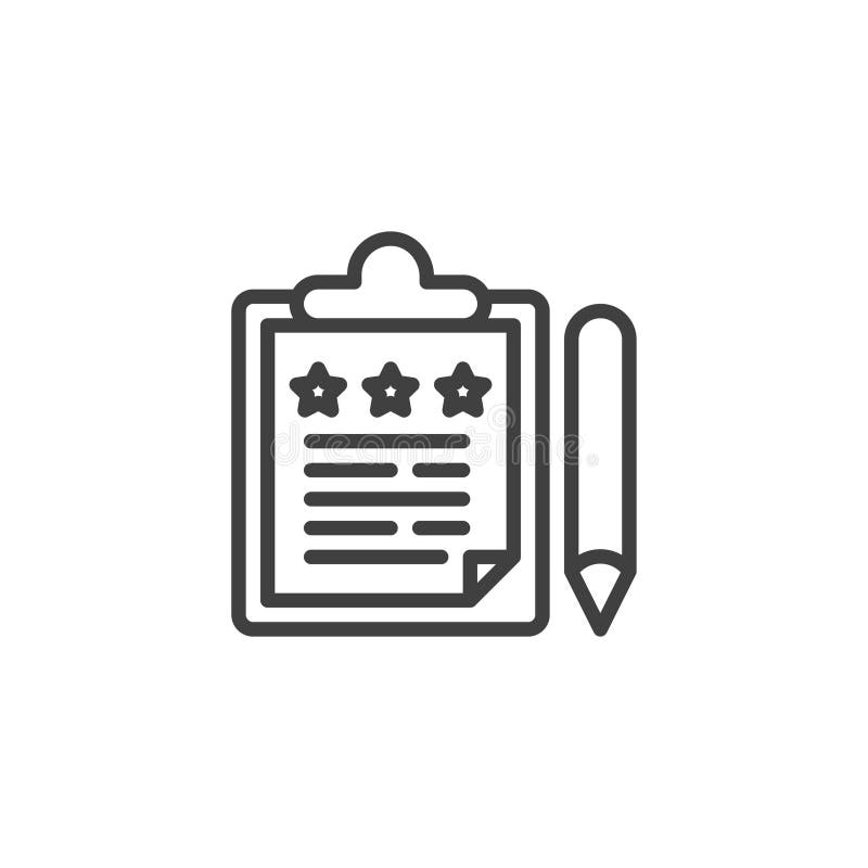 Feedback Form Icon Set. Survery Inquiry Templaye in a Black Filled and Outlined Style. Online ...