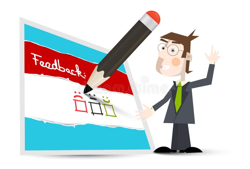 Feedback Form. Vector Feedback Icon Stock Vector - Illustration of ...