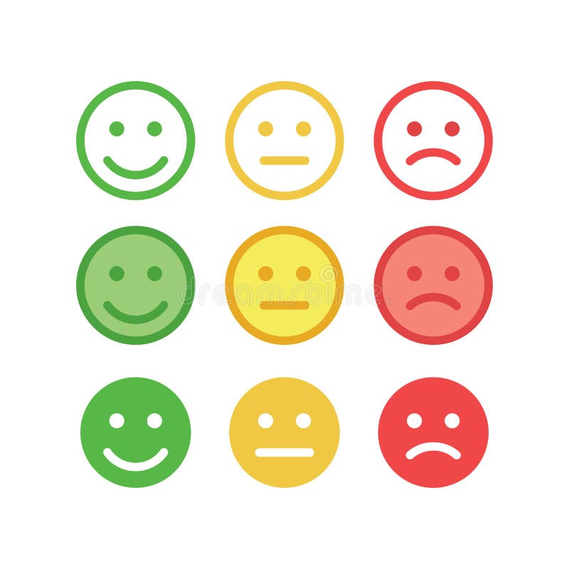 Happy Sad Neutral Face Stock Illustrations – 1,543 Happy Sad Neutral ...