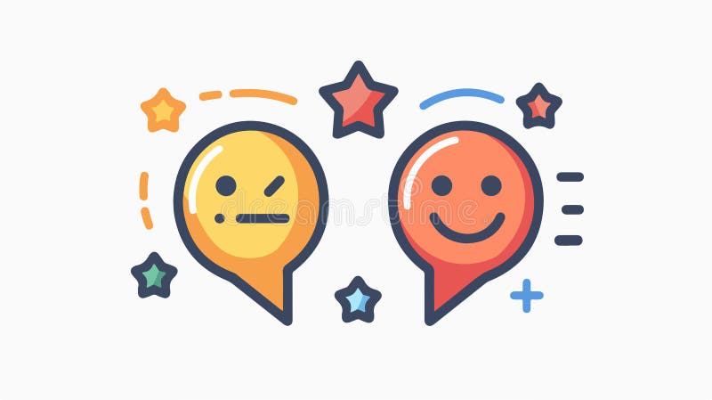 Interactive Feedback Icon for Interaction Concept Design Stock Vector ...