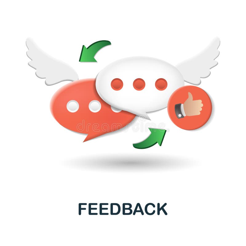 Feedback Icon from Customer Service Collection. Simple Line Element ...