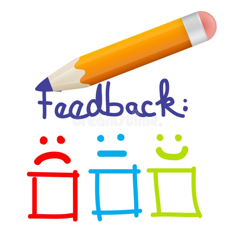 Feedback Form. Vector Feedback Icon Stock Vector - Illustration of ...