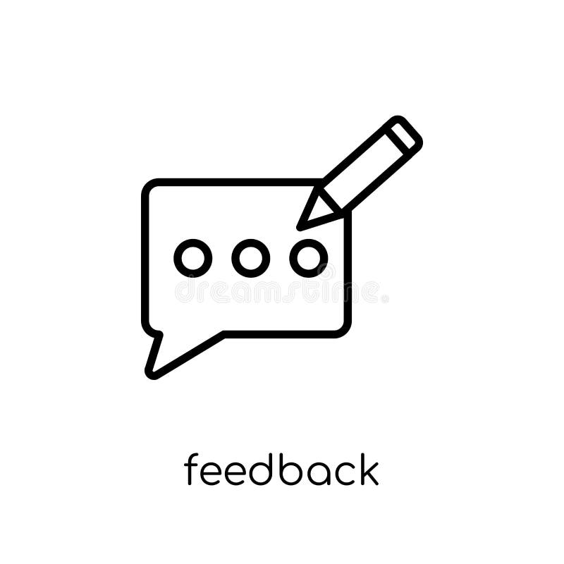 Feedback Icon from Communication Collection. Stock Vector ...