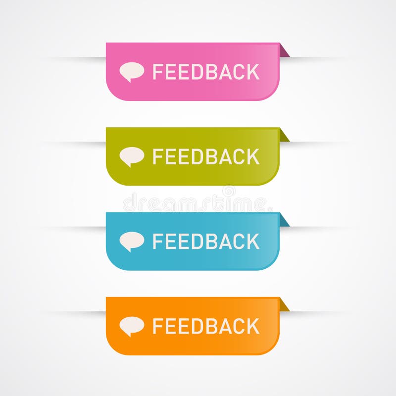 Feedback word key stock vector. Illustration of business - 34062538