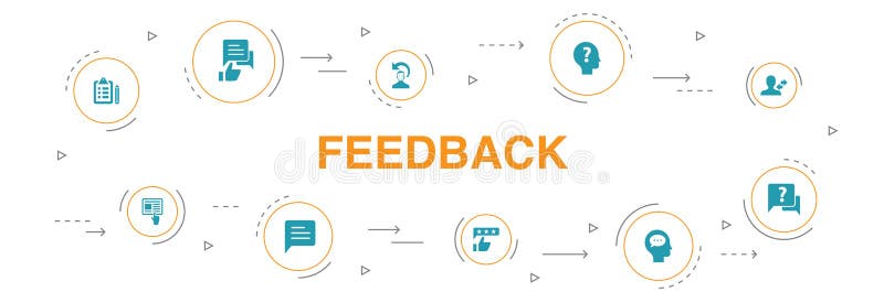 Feedback circle stock illustration. Illustration of advice - 35236929
