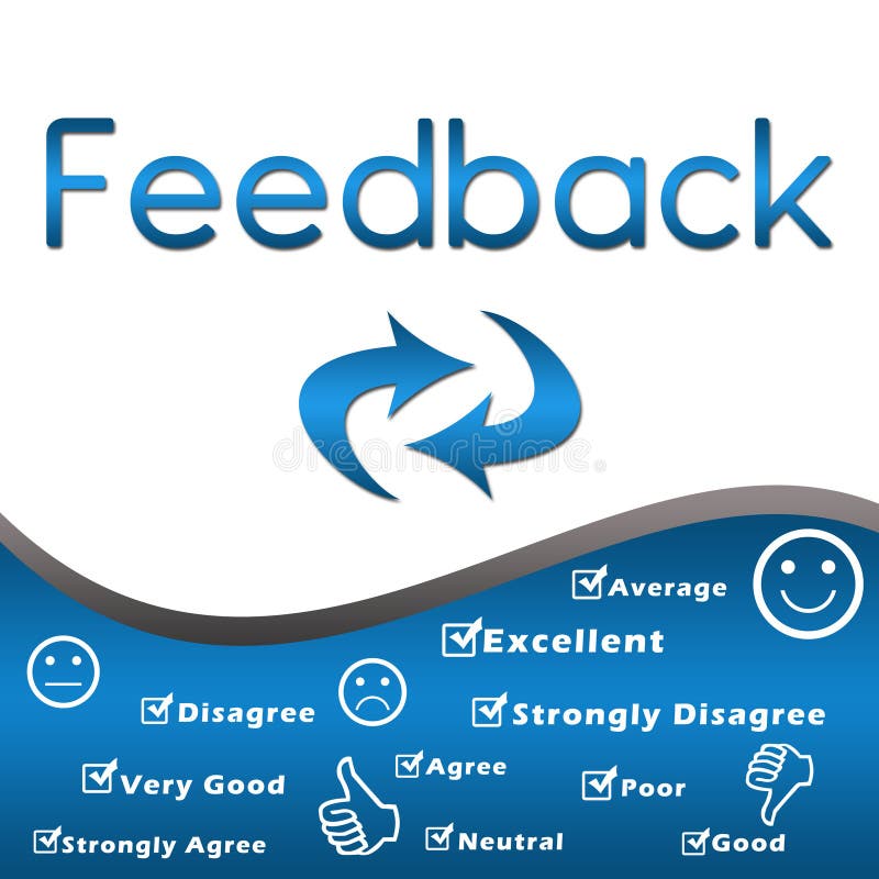 Feedback diagram stock illustration. Illustration of analysis - 30377268