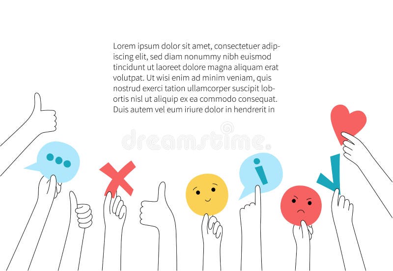 Feedback Text Symbols Stock Illustrations – 718 Feedback Text Symbols ...