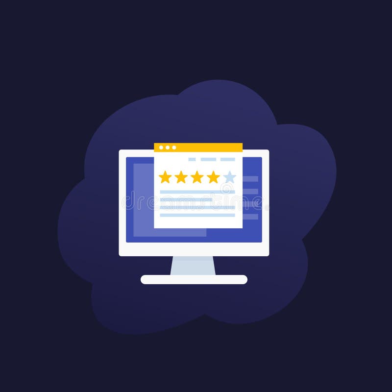 Feedback, Review And Rating Form, Vector Stock Vector - Illustration of ...